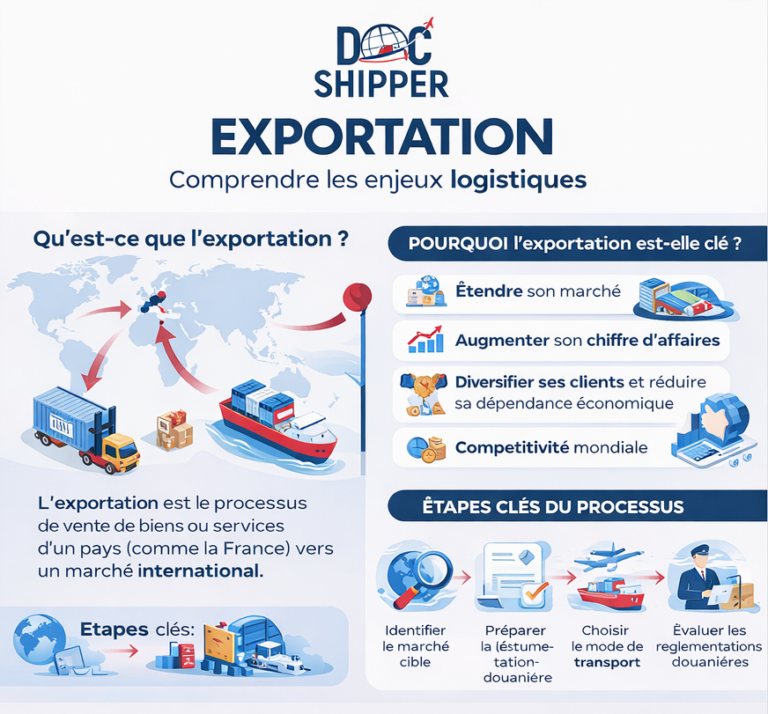 Export : définition et guide complet en 2026 | DocShipper