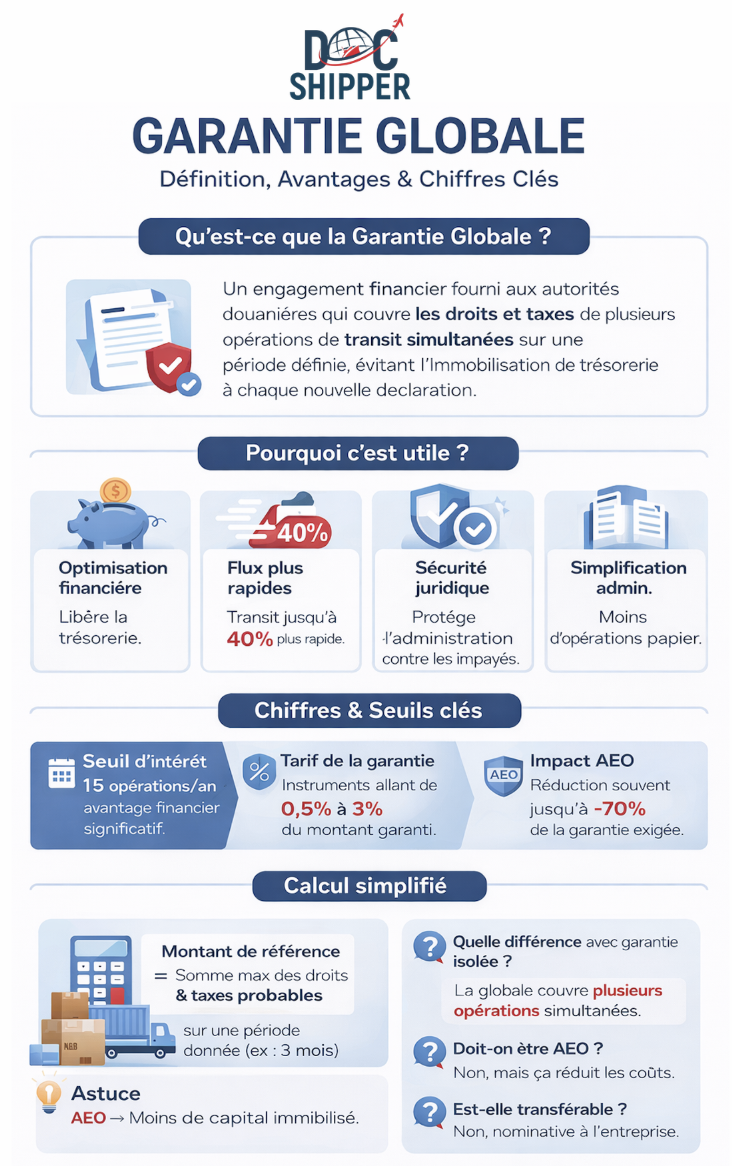 Garantie Globale : Définition et Calcul en 2026 | DocShipper