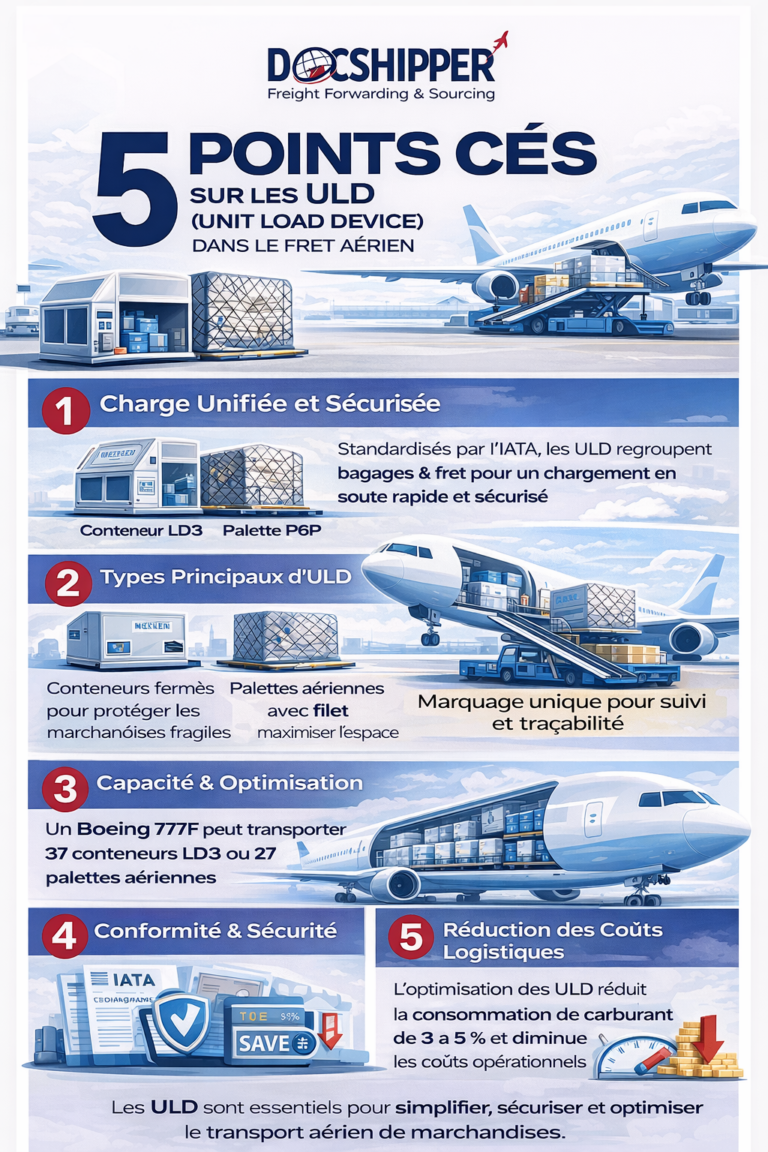 ULD (Unit Load Device) : Guide Complet en 2026 DocShipper