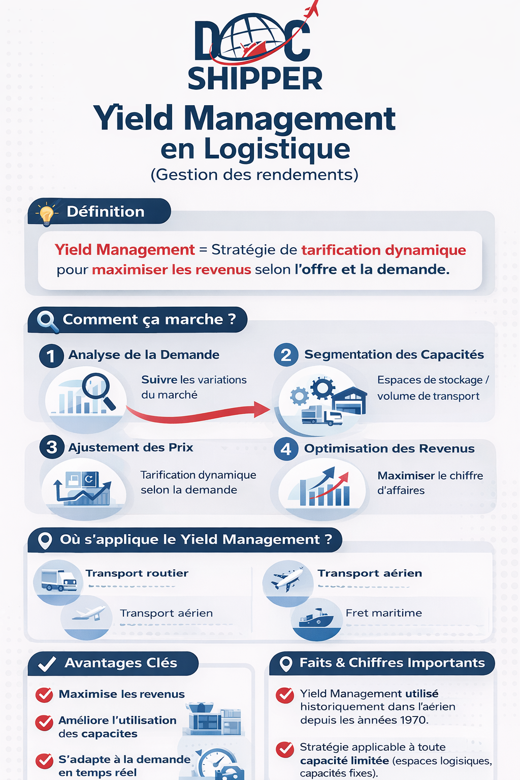 Yield Management : Définition et Stratégie en 2026 | DocShipper