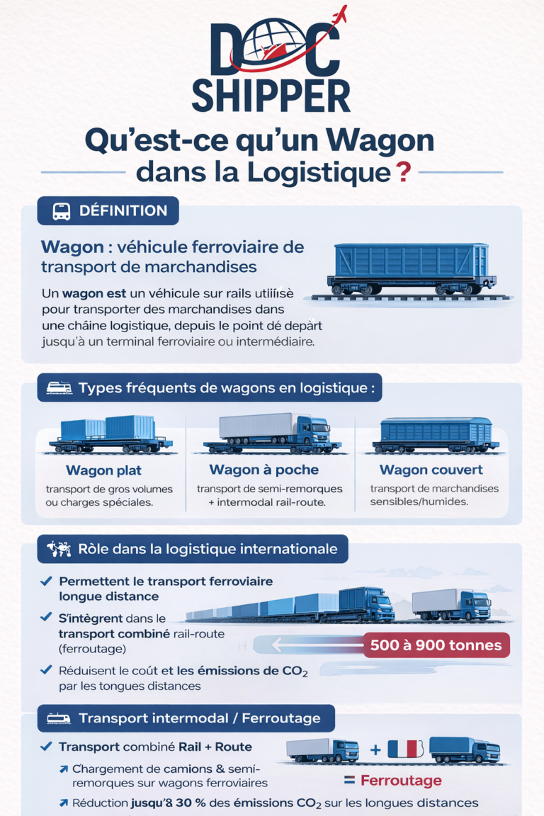 Wagon : définition et types en 2026 | DocShipper