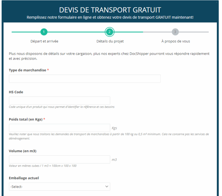 Demande de cotation transport : comment ca marche