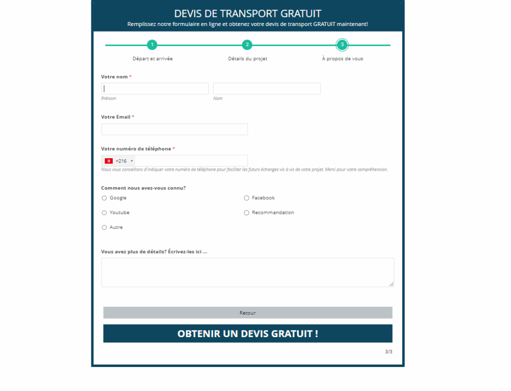 Demande de cotation transport : comment ca marche